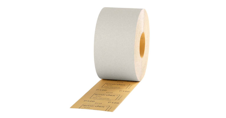 Sandpaper white P150 roll 116mm x 1m 24106 SMIRDEX ⋆ MASTERHAUS