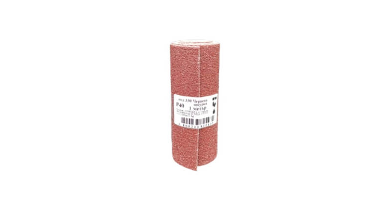Red sandpaper P100 116mm x 1m paper 24206 SMIRDEX ⋆ MASTERHAUS