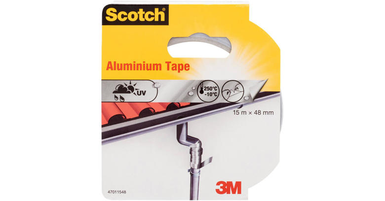 Лента алуминиева професионална Scotch 48мм х 15м, самозалепваща ⋆ ...