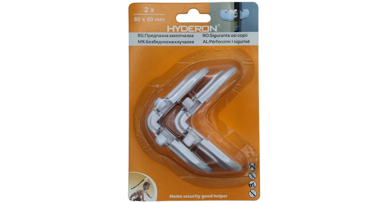 Child protection corner - side lock 60/60 x 40mm, white 2 pcs./pack ⋆ ...