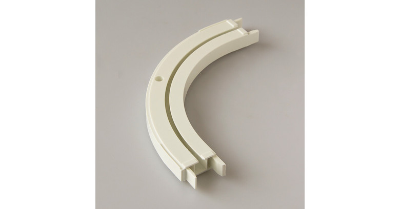 PVC Single channel corner for plastic cornice ⋆ MASTERHAUS