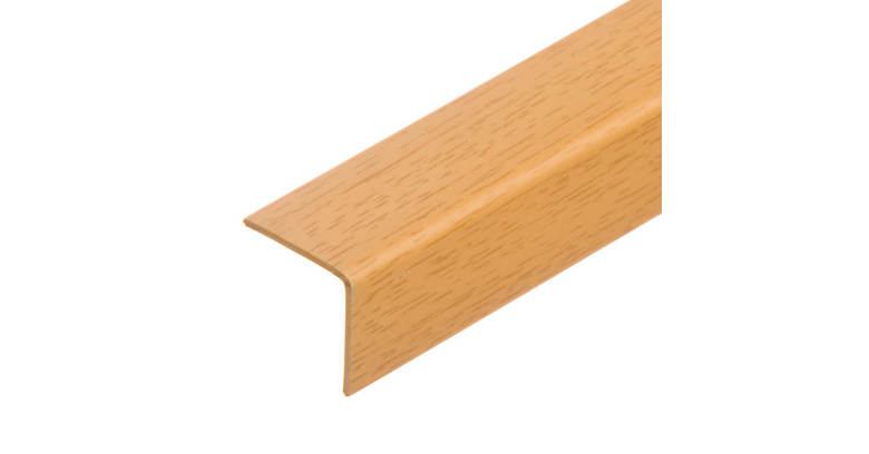 PVC Eckschutzprofil 20x20mm Eiche hell 2,75m ⋆ MASTERHAUS