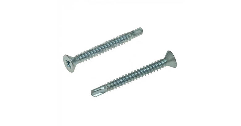 Self-drilling screw for metal 4.2 x 16mm with milling head and cross ...