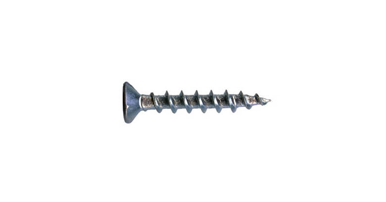 Screw for PVC large thread pitch - 4 x 40mm, blister 25 pcs ⋆ MASTERHAUS