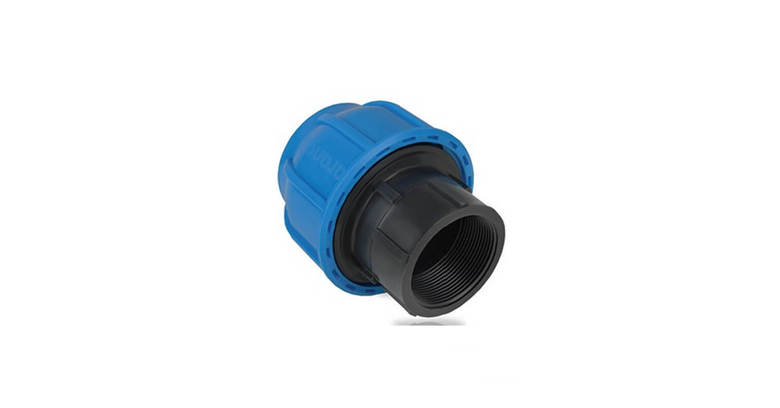 PE adapter - female thread 50mm x 1 1/2" , PN16 ⋆ MASTERHAUS