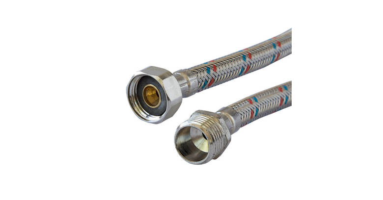 Flexible connection for clean water 30 cm M1 / 2" x G1 / 2" ⋆ MASTERHAUS