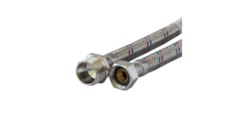 Flexible connection for clean water 70 cm M1 / 2" x G3 / 8" ⋆ MASTERHAUS