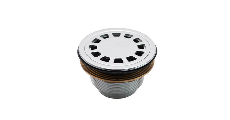 Small siphon for shower tray, brass ф75mm ⋆ MASTERHAUS