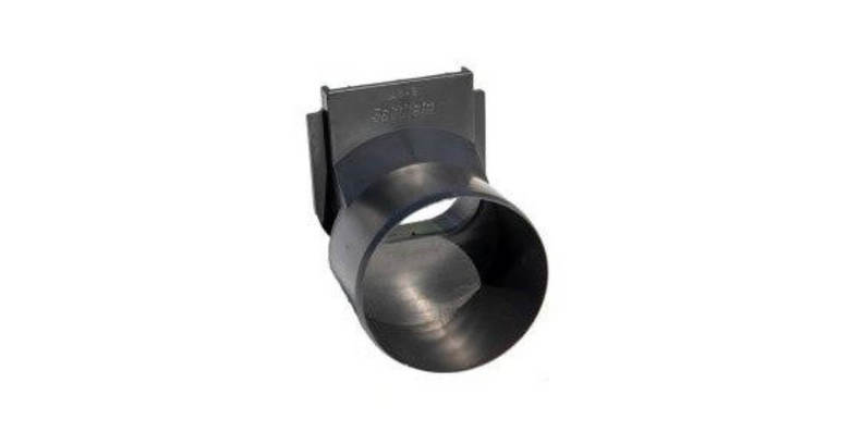 End cap with integrated hole for connection to pipe ф110 SEMMELROCK ⋆ ...