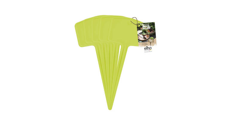 Labels for plants ELHO set S 5 pcs. lime ⋆ MASTERHAUS