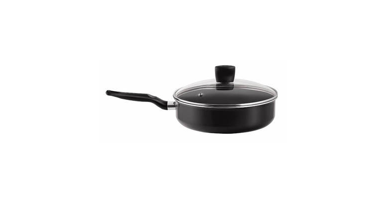 Teflon deep frying pan with lid 24 cm Just TEFAL ⋆ MASTERHAUS