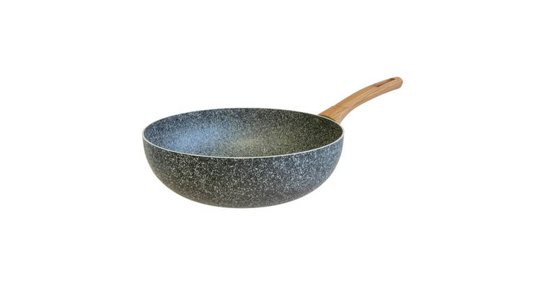 Wok pan Ø28cm 2.6mm Ecopan D49WK2800 DOMO ⋆ MASTERHAUS
