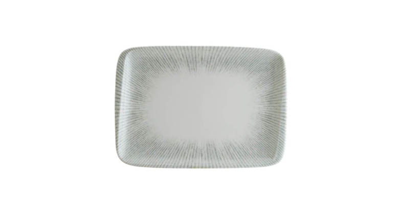 Porcelain plate rectangular 23x16cm Bonna Iris ⋆ MASTERHAUS