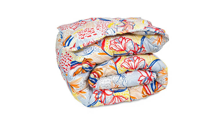 Lightweight summer quilt 150x210cm microfiber 150g/sq.m Biela Mirabel ...