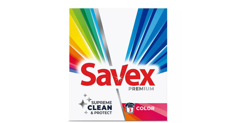 Washing powder 300g Savex 2in1 for colored fabrics 6 ⋆ MASTERHAUS