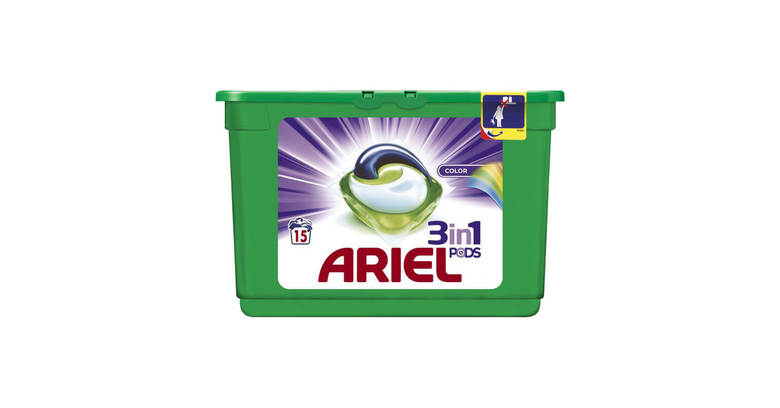 Капсули за пране на цветни дрехи 15бр., 3 в 1 ⋆ MASTERHAUS