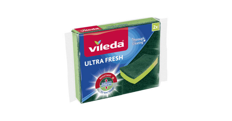 Гъба за съдове 2бр. Ultra fresh anti-bac ⋆ MASTERHAUS
