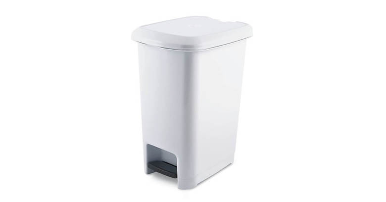 Pedal waste bin 25l PVC 38.5x27.5x47.5cm M1054 ⋆ MASTERHAUS