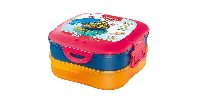 Food storage box 1.4l Concept box 3 in 1 red C3 9870701 MAPED ⋆ MASTERHAUS