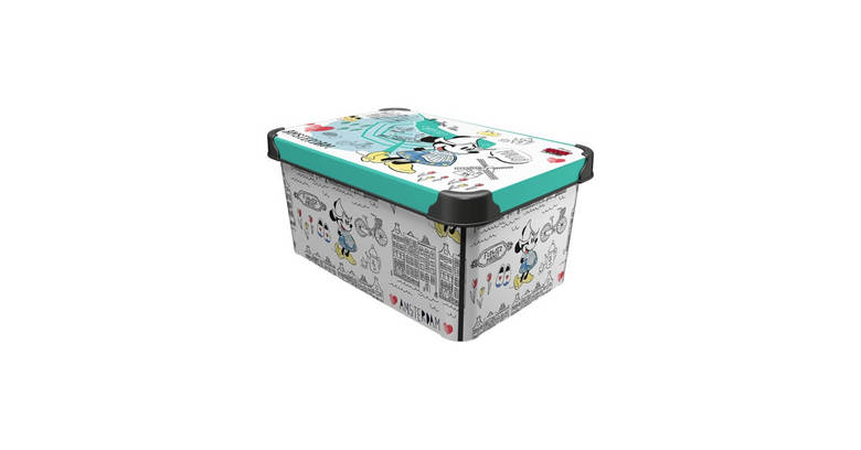 Storage box 5 l Disney Amsterdam green ⋆ MASTERHAUS