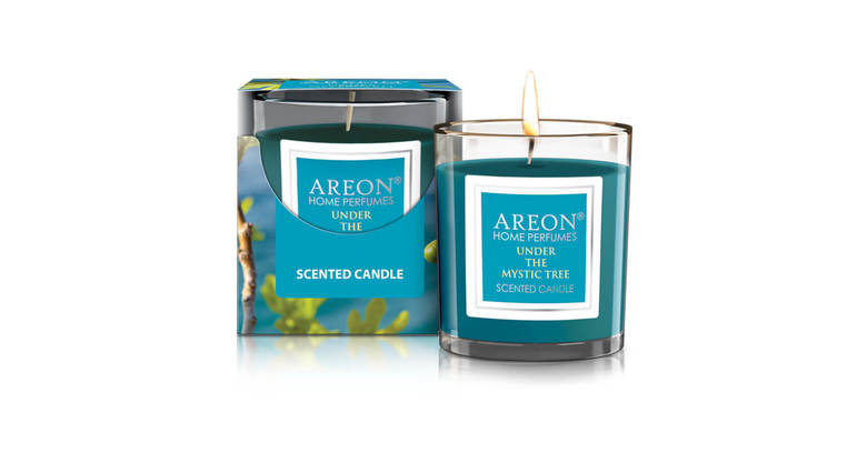 Scented candle in a cup Mystical tree 120g Classic ⋆ MASTERHAUS