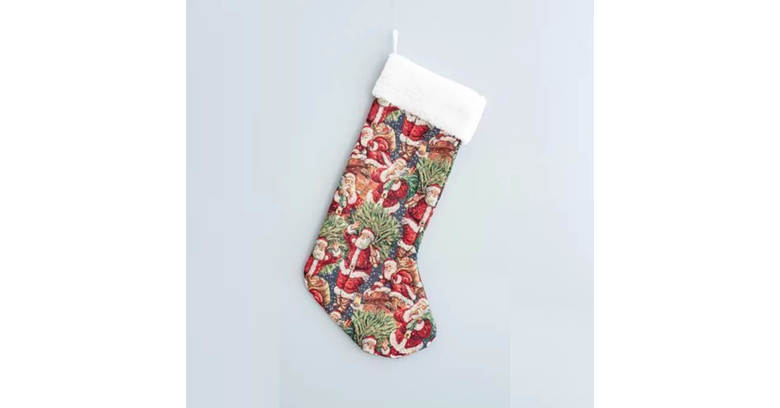 Christmas stocking 50x28cm 600-45496 ⋆ MASTERHAUS