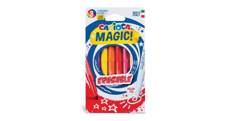 Magic felt-tip pens - 7 + 1 colors ⋆ MASTERHAUS