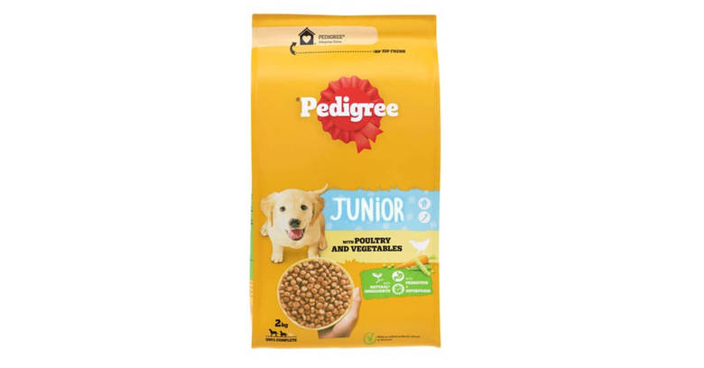 Food Pedigree junior Dry 2kg chicken with vegetables 10149 ⋆ MASTERHAUS