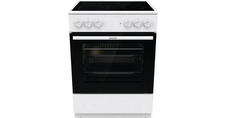 Cooker with ceramic hob 71l 60 cm GEC6A41WC GORENJE ⋆ MASTERHAUS