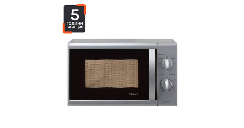 Microwave MW2030MS, 20l, 700W, mechanical control, gray, TESLA ⋆ MASTERHAUS