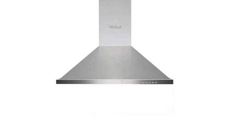 Fireplace hood 60 cm 400 cubic meters/hour 190W inox DC600SX TESLA ⋆ ...
