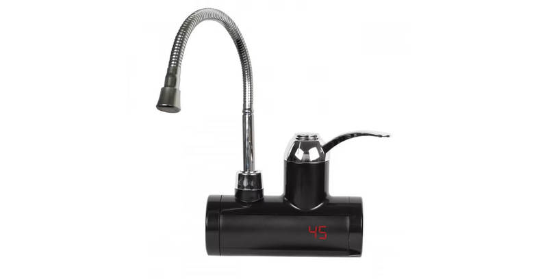 Electric water heater 3000W wall mounted with flexible spout and ...