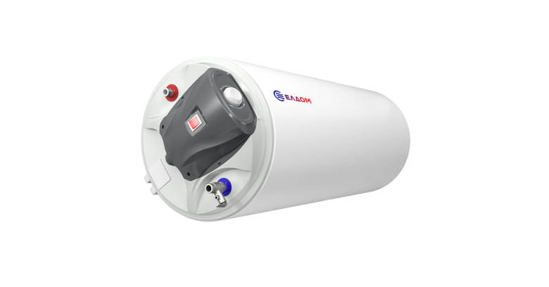 Бойлер хоризонтален 70л 3kW WH07039L ел. част и тръби ляво ЕЛДОМ ⋆ MASTERHAUS