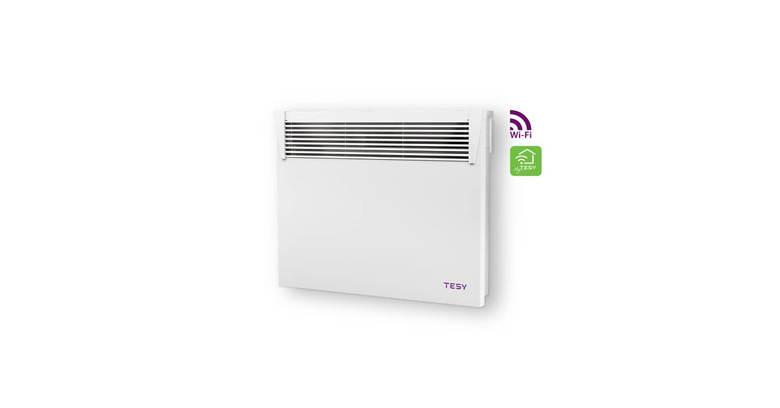 Wall panel convector with WiFi and electric thermostat 1000W CN031 100 ...