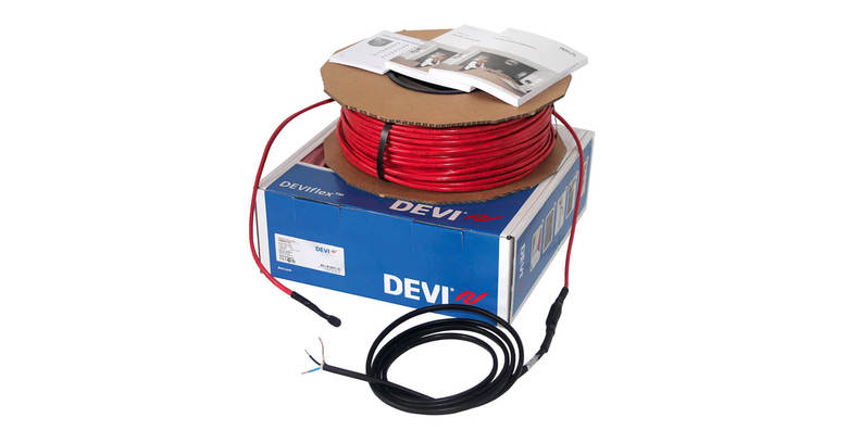Двупроводен нагревателен кабел DEVIFLEX DTIP-18 44 м DEVI ⋆ MASTERHAUS