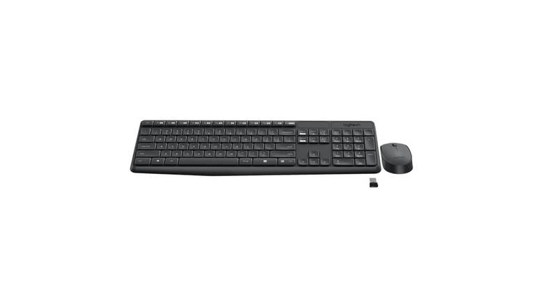 Комплект безжични мишка и клавиатура до 10 м MK235 LOGITECH ⋆ MASTERHAUS