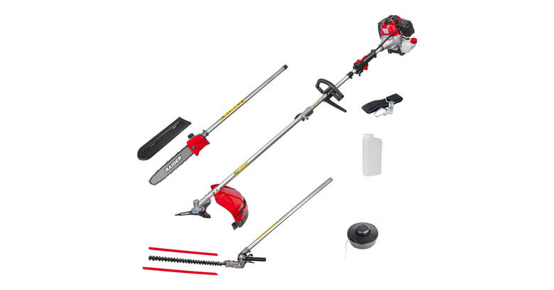 Коса моторна 4в1 2.2kW 44см сгъваема, RD-GBC25 RAIDER ⋆ MASTERHAUS