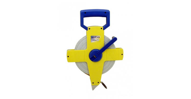 Long tape measure with handle 50 meters ⋆ MASTERHAUS