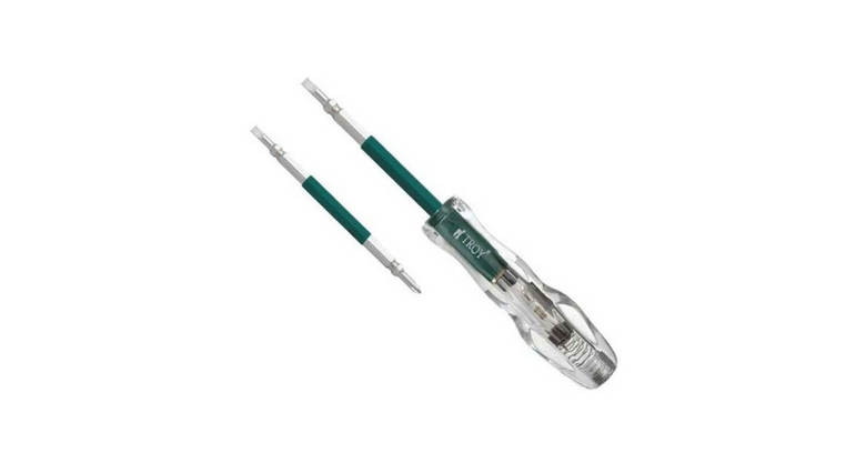 Phase meter screwdriver with two nozzles - 100 - 250V, Cr-V ⋆ MASTERHAUS