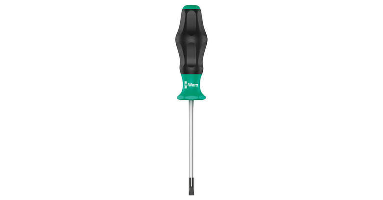 Comfort straight screwdriver - 4 x 100 mm, two-component handle ⋆ ...