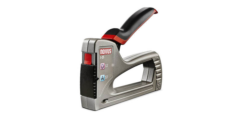 Mechanical tacker with metal body J-25, brackets 4-10mm A, H, D and G ⋆ ...