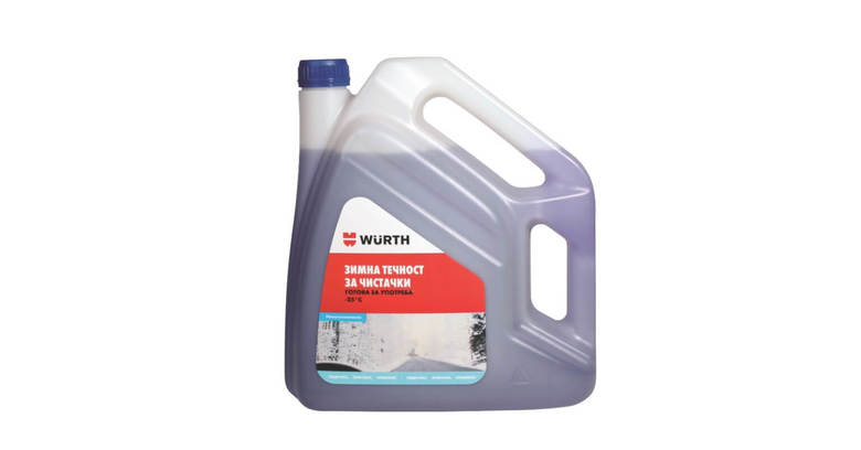 Winter liquid for wipers ready for use -20°C, 4l ⋆ MASTERHAUS