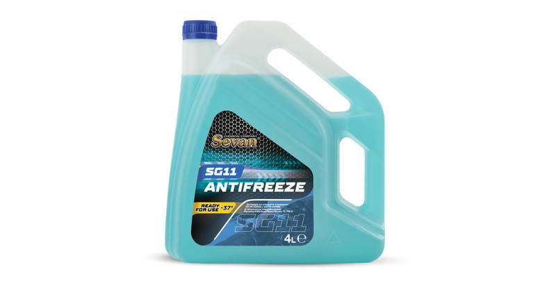 Антифриз готов за употреба 4л SG11 син до -37°C 91014 SEVAN ⋆ MASTERHAUS