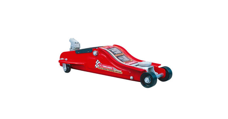 Hydraulic professional low profile jack with rotating handle crocodile ...