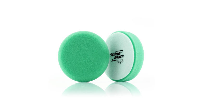 Velcro polishing sponge - F 80 x 25 mm, very hard, green ⋆ MASTERHAUS