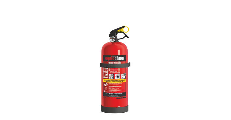 ABC fire extinguisher 2 kg powder ⋆ MASTERHAUS