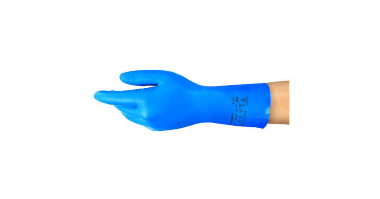 Nitrile gloves 31cm anti-allergic blue Ansell AlphaTec 37-310 ANSELL ⋆ ...