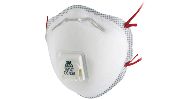 Предпазна маска респираторна с клапа FFP3 EN 149:2001+A1:20009 3M ⋆ ...