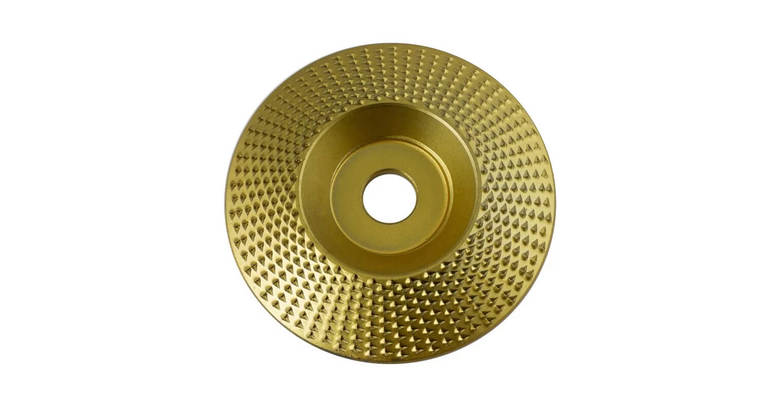 Wood sanding disc 100x22.2mm conical-trapezoidal TROY ⋆ MASTERHAUS
