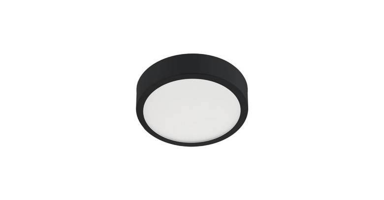 LED Панел ф175мм 18W 1440lm 4000K IP44 Dars LED 35000h черен ⋆ MASTERHAUS